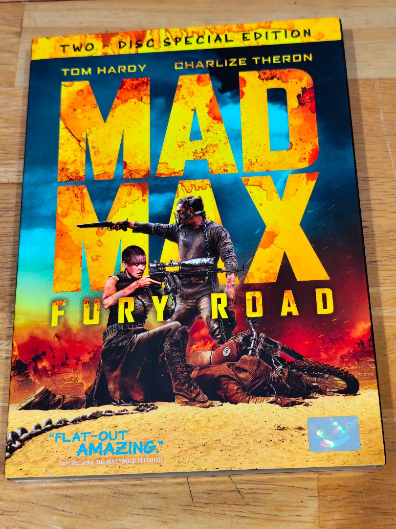 Mad Max Fury Road 2015 Tom Hardy 2 Disc Special Features DVD, Hobbies ...