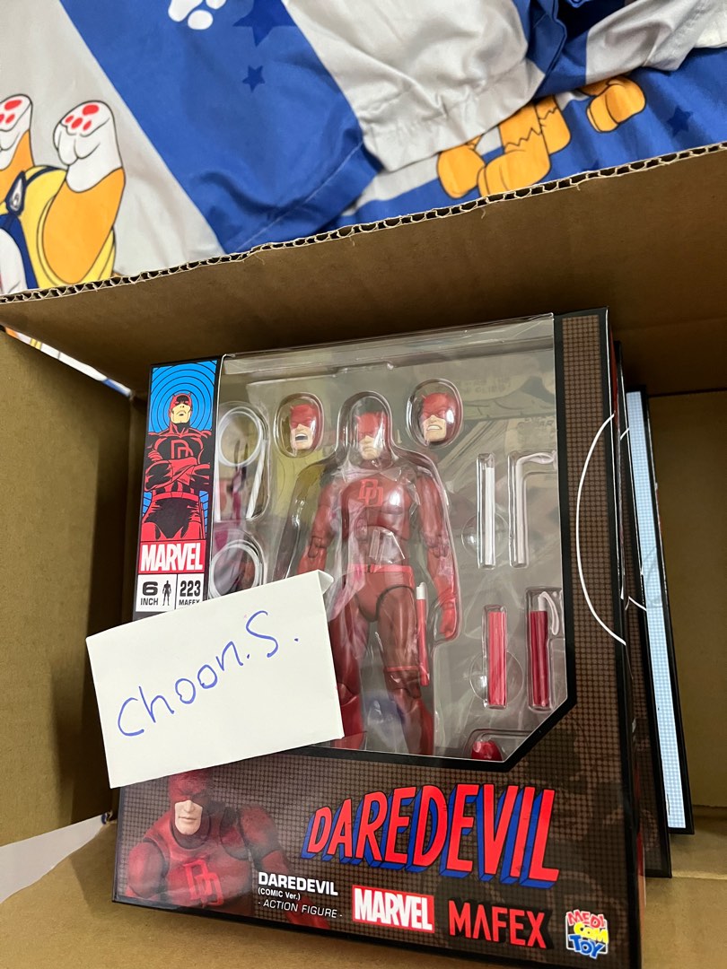Mafex 223 daredevil comic ver., Hobbies & Toys, Toys & Games on Carousell