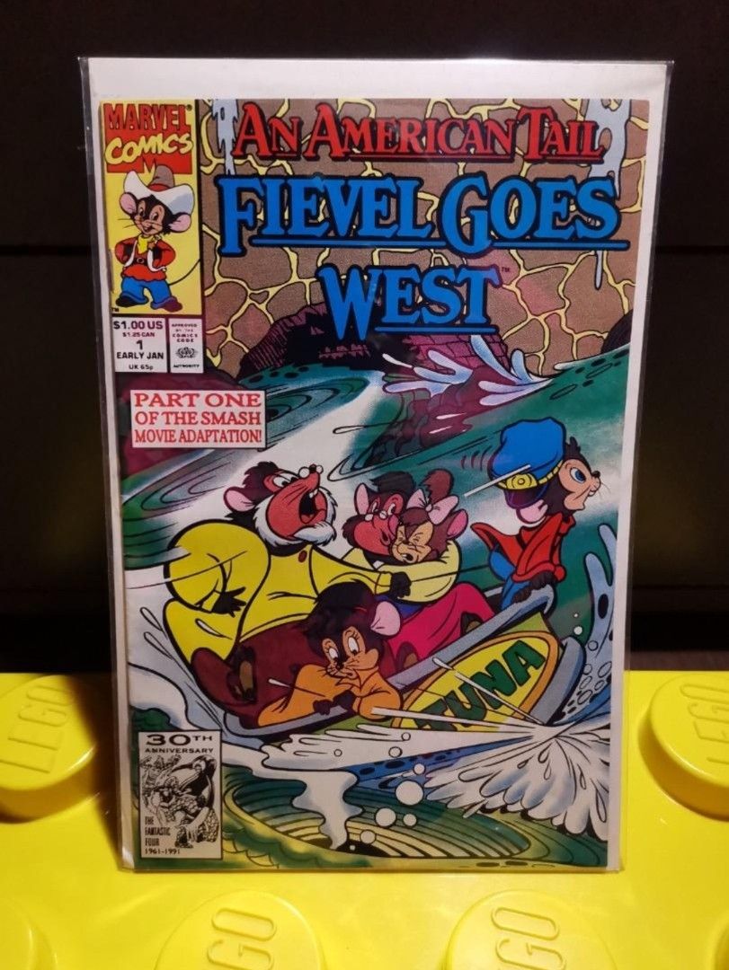 Marvel Comics An American Tale Fievel Goes West Issue 1, Hobbies & Toys ...