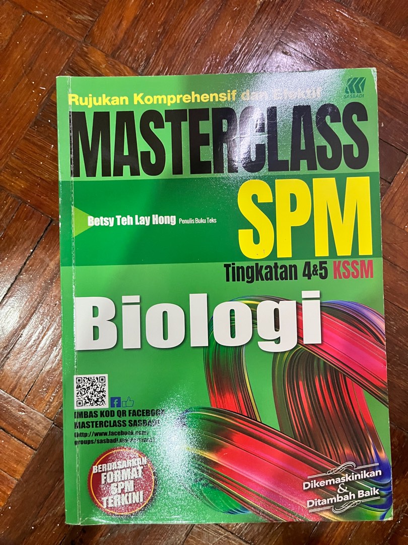 Masterclass spm Biologi form 4/5, Hobbies & Toys, Books & Magazines ...