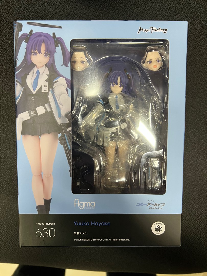 【全新未開】Max Factory Figma 630 早瀨優香《蔚藍檔案 Blue Archive》, 興趣及遊戲, 玩具 & 遊戲類 - Carousell