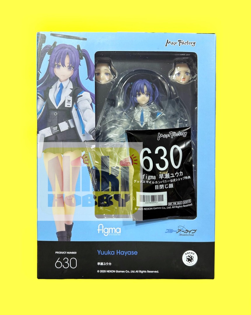 Maxfactory Figma 630 Blue Archive Yuuka Hayase 蔚藍檔案 早瀨優香 特典版, 興趣及遊戲, 玩具 & 遊戲類 - Carousell