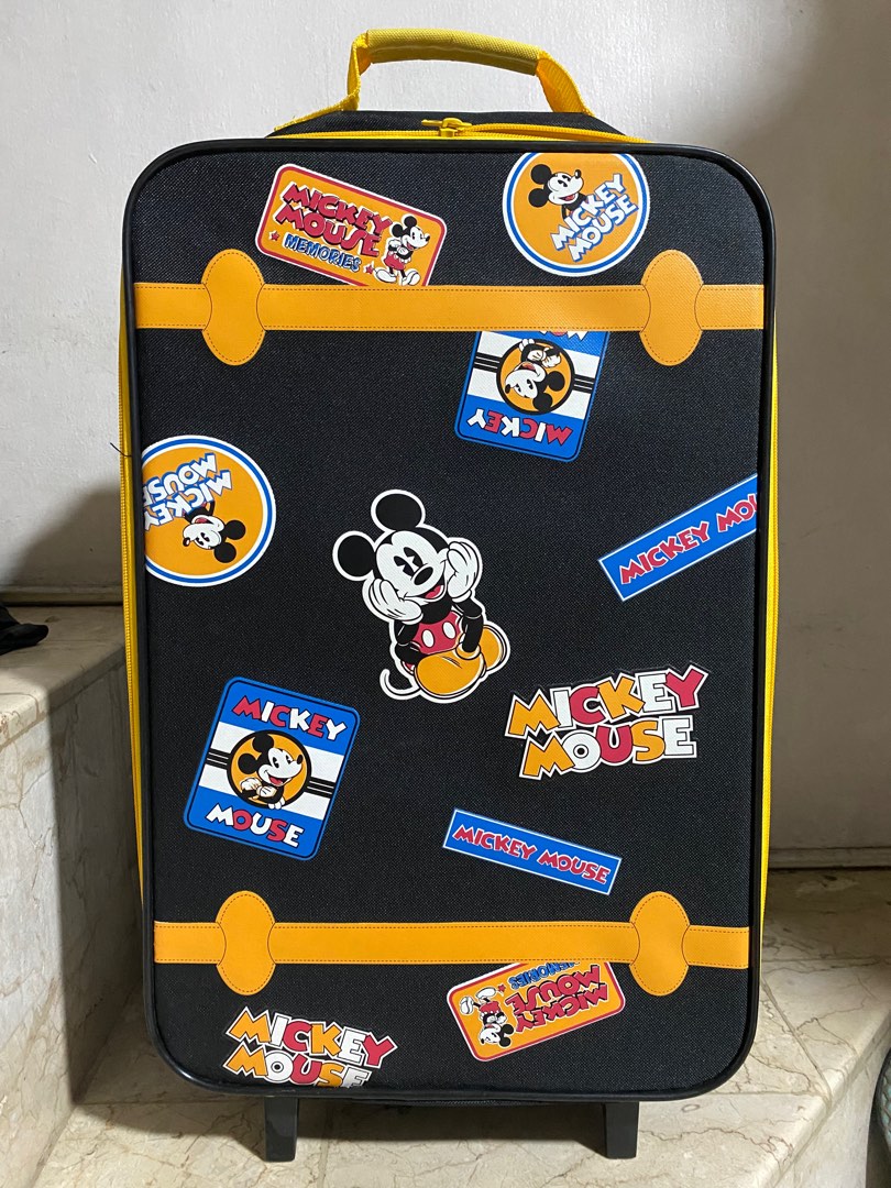Mickey Mouse Carry on Lagguage, Hobbies & Toys, Travel, Luggage on ...