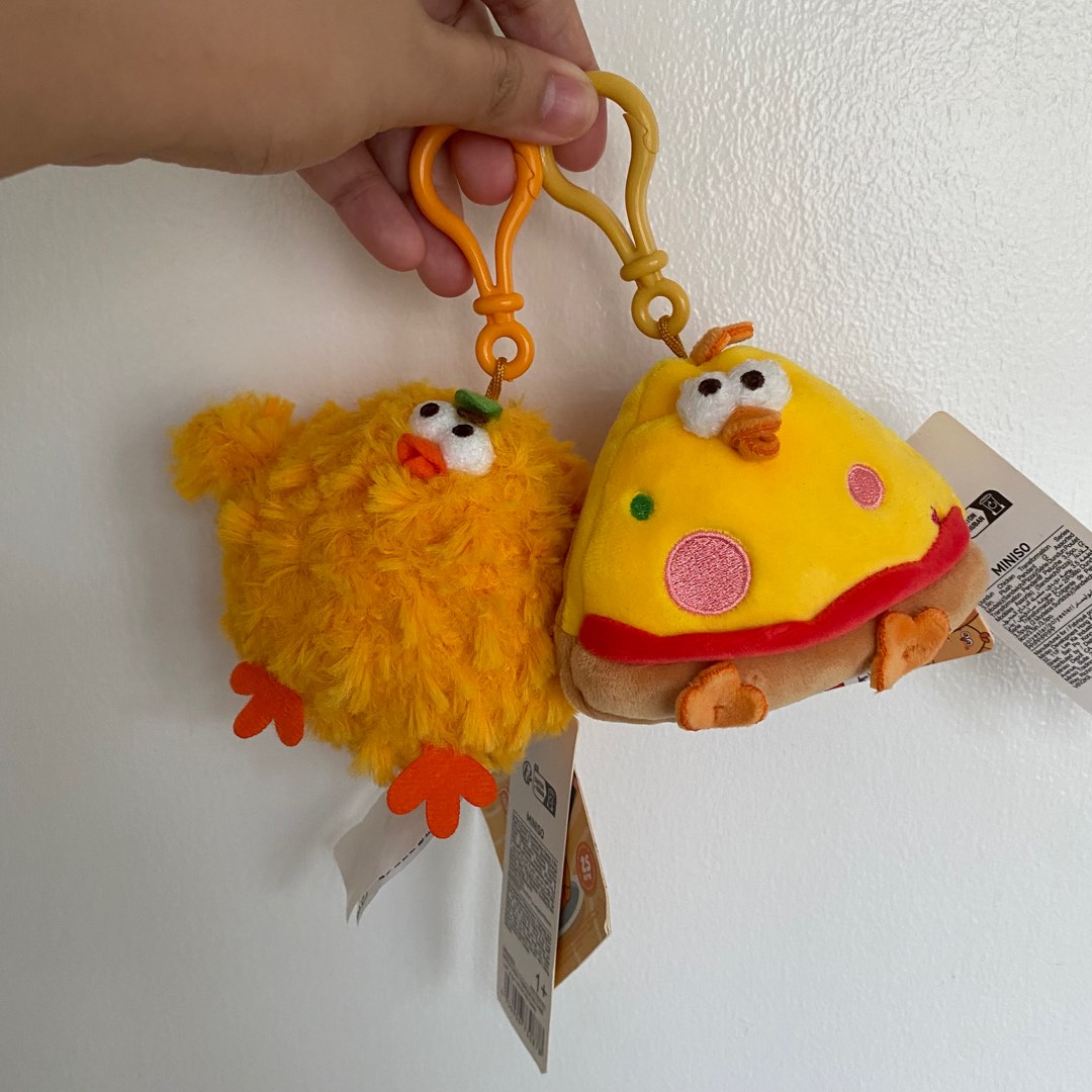 Miniso Dundun Chicken Series Plush Pendant Bundle, Hobbies & Toys, Toys ...