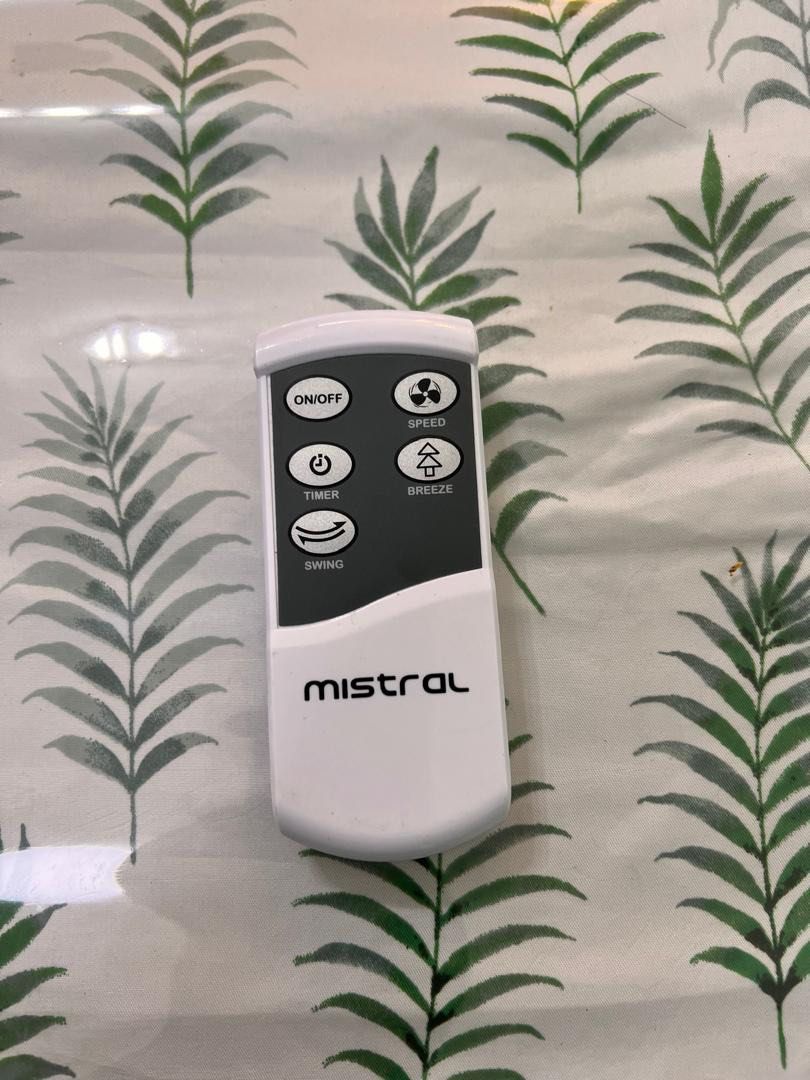 Mistral Stand Fan (Remote Control, Extended 1 year warranty), Furniture ...