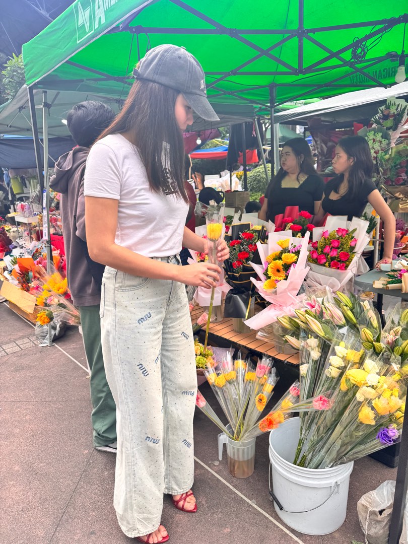 Miuu Miu inspired sparkiling jeans, Women's Fashion, Bottoms, Jeans on Carousell