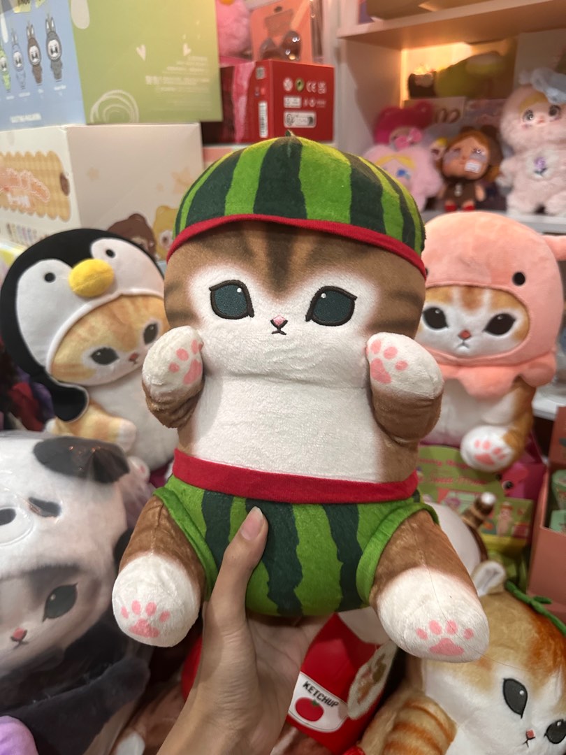 Mofusand Watermelon Plush, Hobbies & Toys, Collectibles & Memorabilia ...
