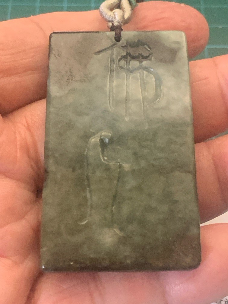 Vintage Monk jade pendant, Hobbies & Toys, Memorabilia & Collectibles ...