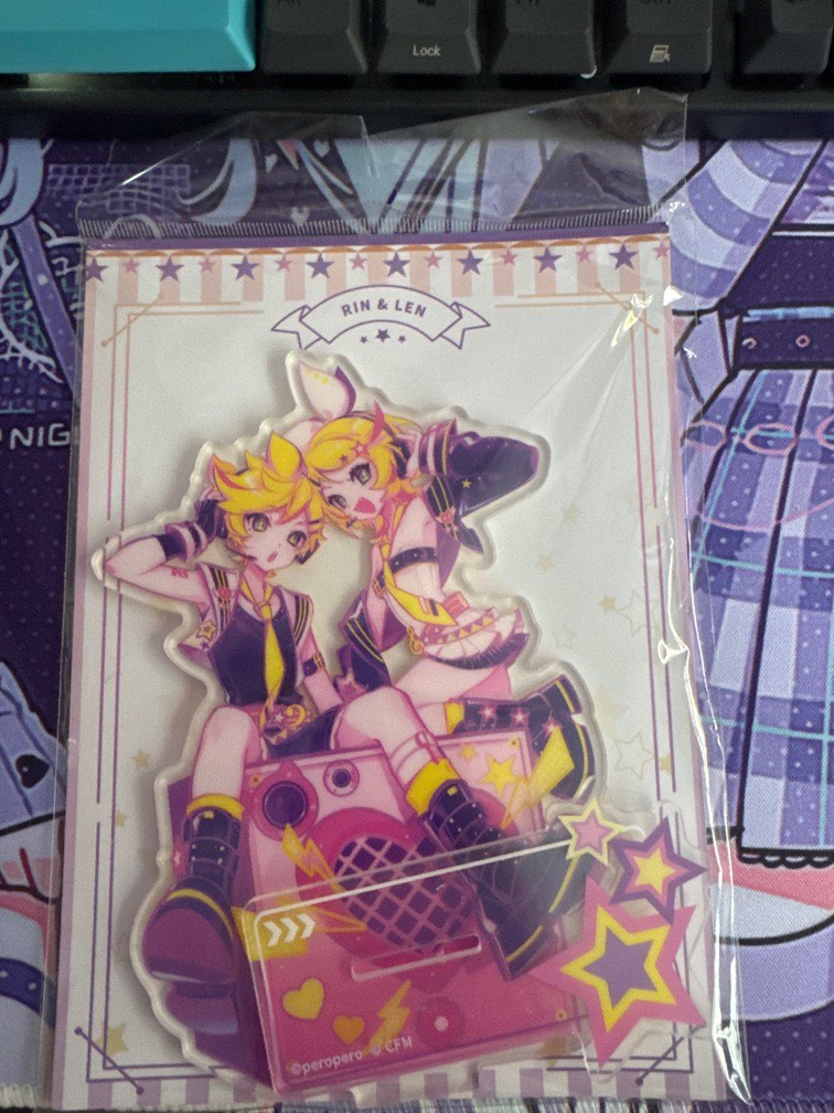 Muse Dash Rin & Len Acrylic Stand [OFFICIAL], Hobbies & Toys ...