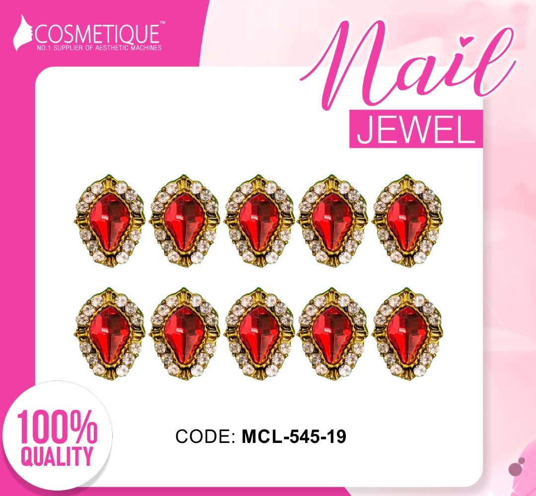 NAIL JEWEL MCL-545-19 TEAR RED FOR NAIL ART DESIGN, Beauty & Personal ...