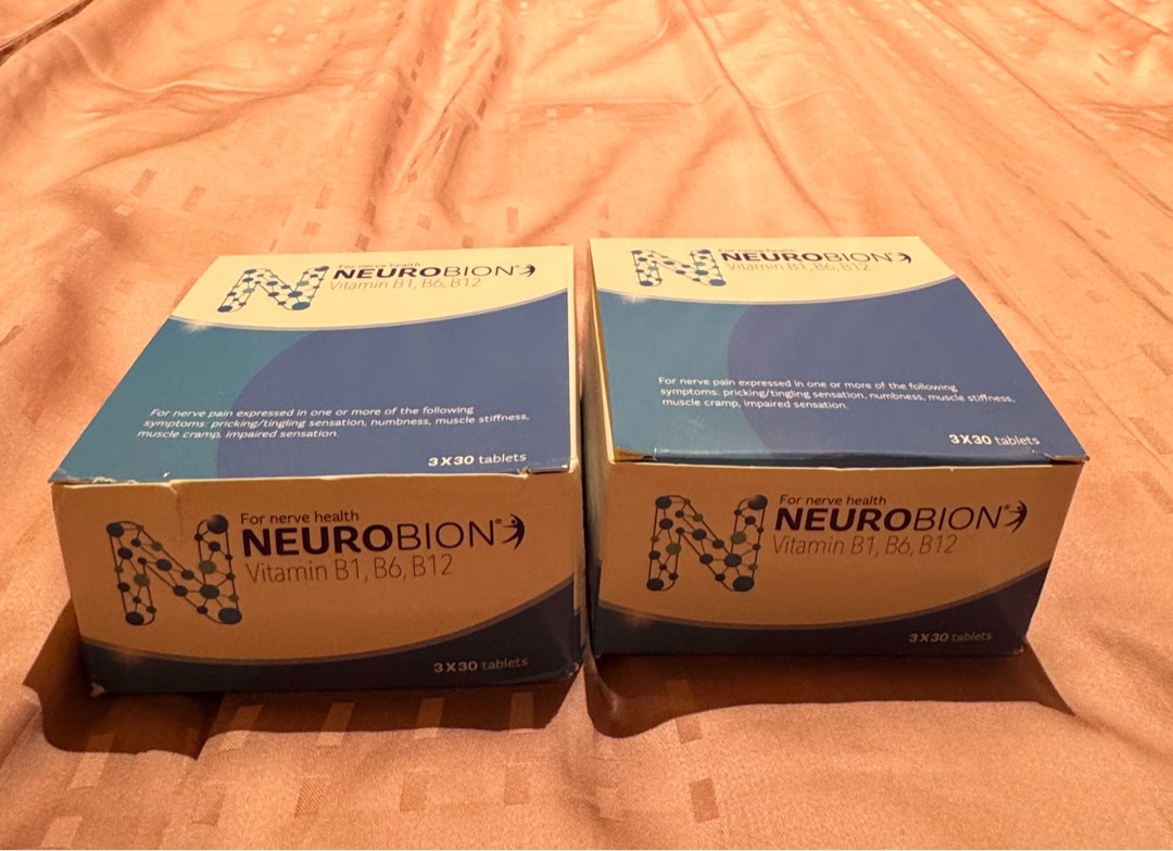 Neurobion 30x5 boxes, expiry: 06/2026, Health & Nutrition, Health ...
