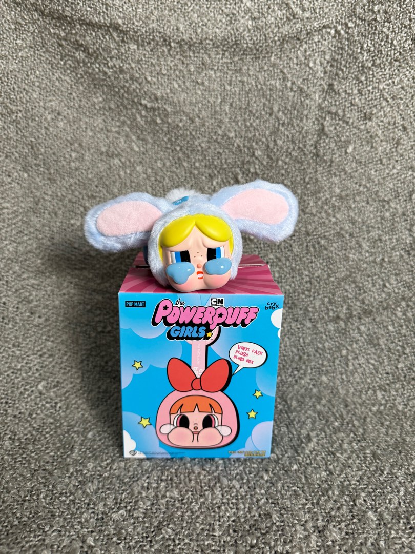 [NEW] Powerpuff Girls X Cry Baby Bunny Bubbles (Original), Fesyen ...
