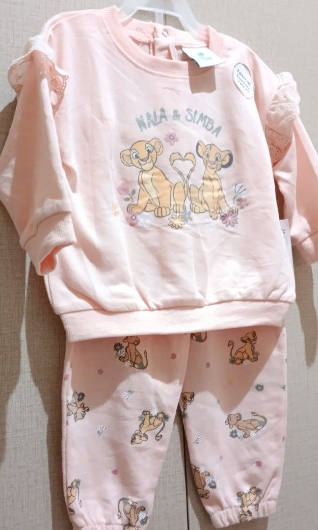 NEW!! Set Jogger Panjang Disney Katbol Nala dan Simba size 3m, Bayi ...