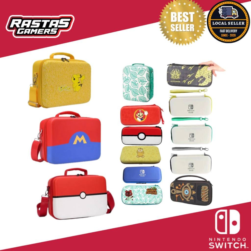 Nintendo Switch Bag Case for V1/V2/ OLED, Video Gaming, Gaming ...