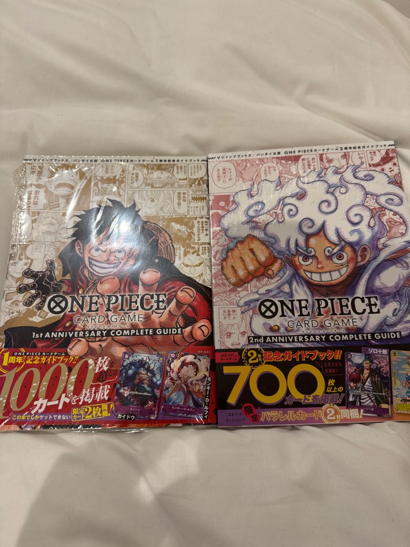 One Piece 1st Anniversary Guidebook TCG OP, Hobbies & Toys, Toys ...
