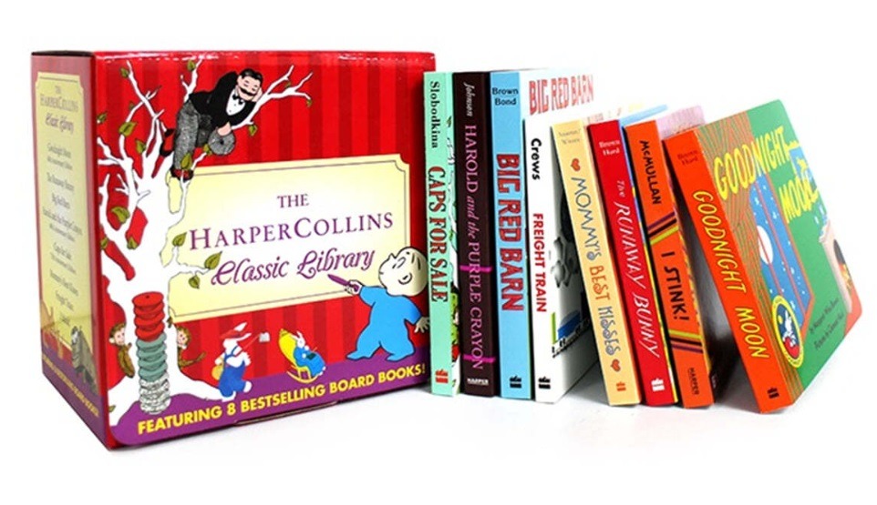 Original The HarperCollins Classic Library (8 Board Books), Hobbies ...