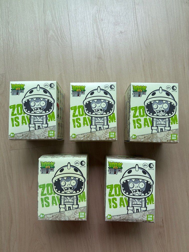 Plants vs Zombies Blind box, Hobbies & Toys, Toys & Games on Carousell