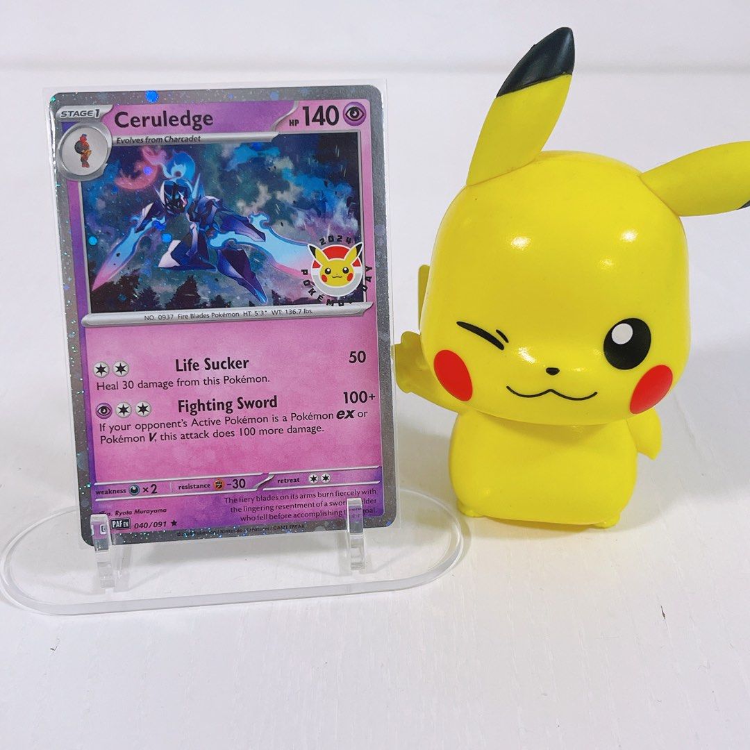 Pokemon Card Game TCG - 2024 Pokemon Day Promo - Ceruledge SVP 40/91 ...