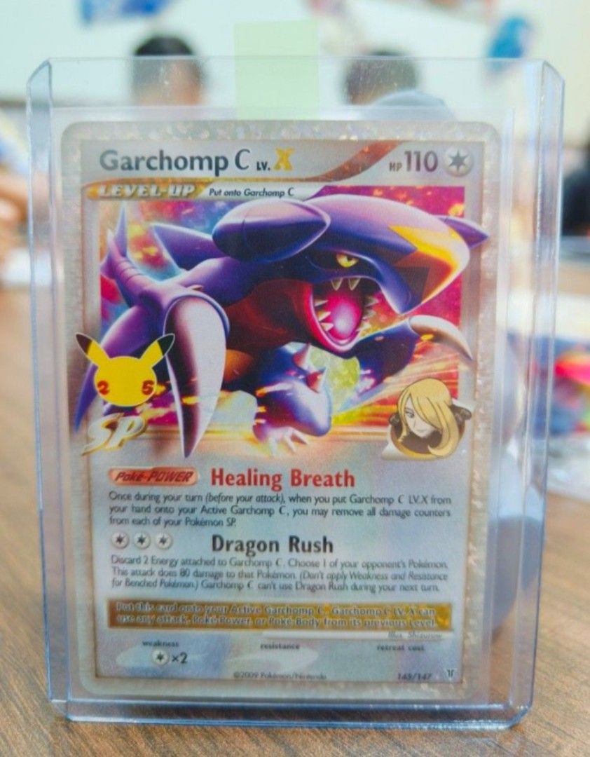 Pokemon TCG Garchomp C LV.X - 145/147 - Ultra Rare (Classic Collection ...