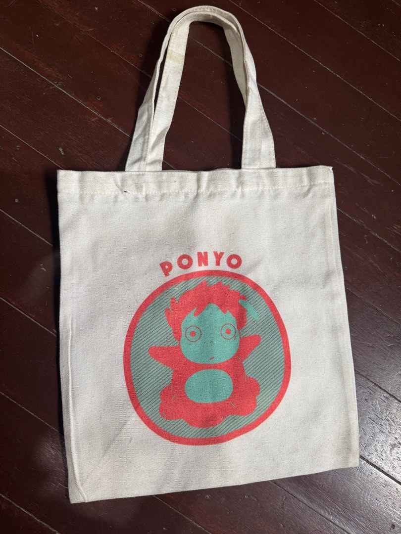 Ponyo Tote Bag, Women's Fashion, Bags & Wallets, Tote Bags on Carousell