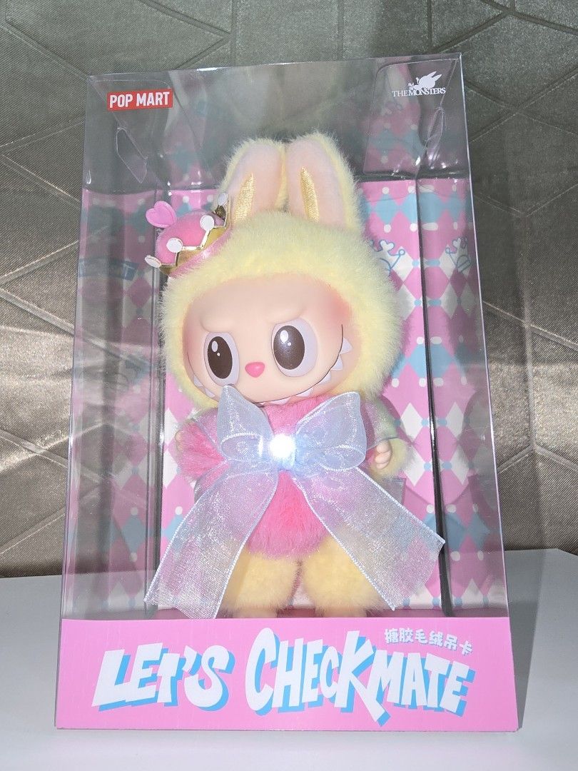 Popmart Labubu Lets Checkmate Queen Doll, Hobbies & Toys, Toys & Games ...