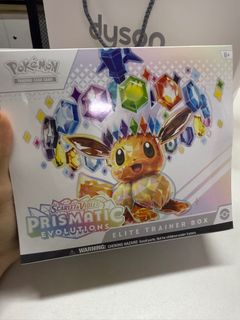 Pokemon Prismatic Evolution ETB, Hobbies & Toys, Toys & Games on Carousell