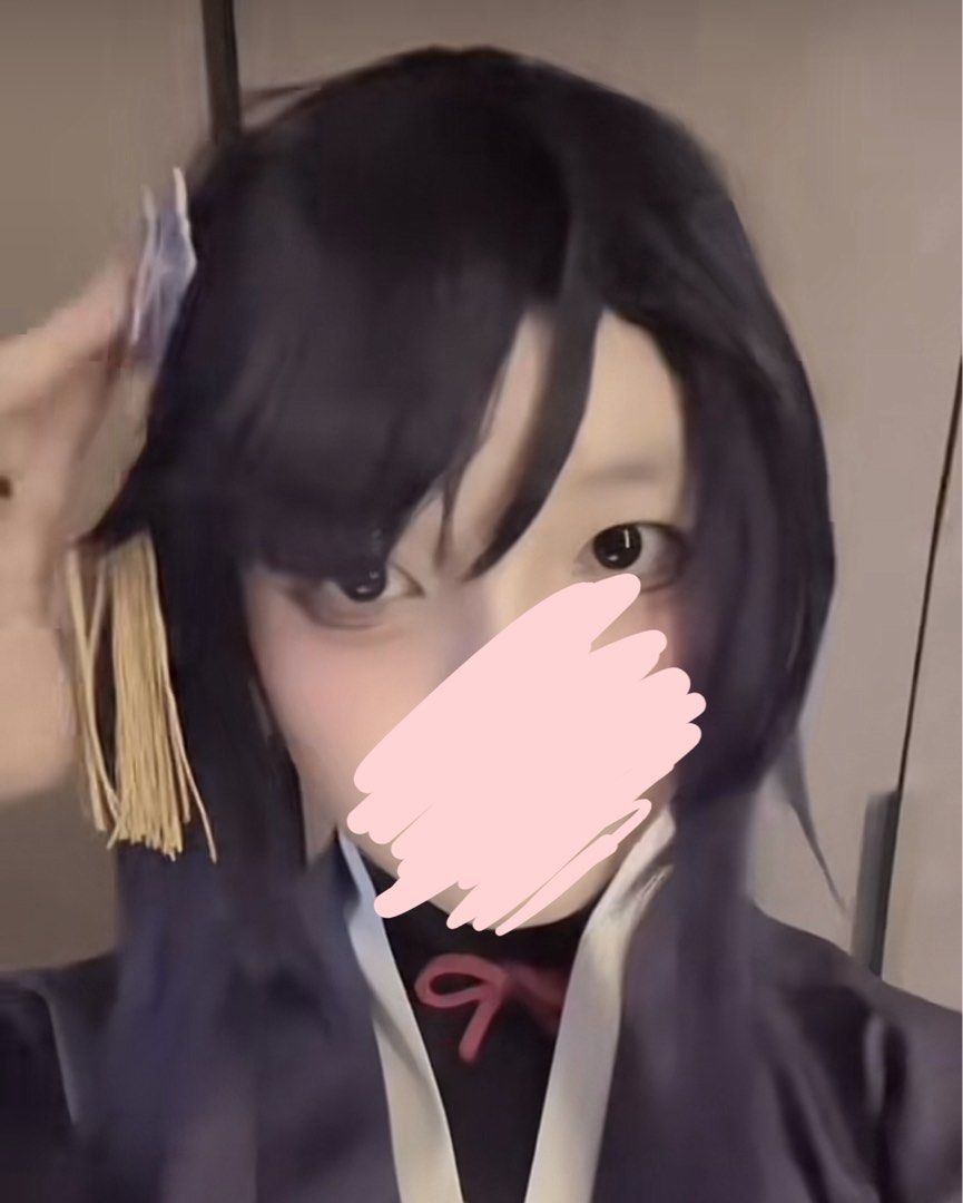 URGENT (CHEAP) Raiden ei genshin impact cosplay kimono full set ...