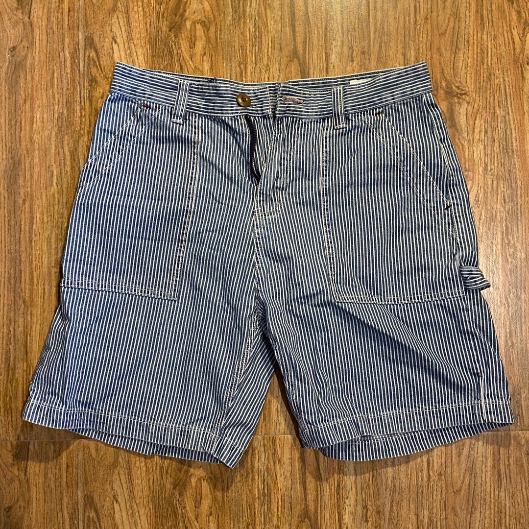 Red Ruggison Hickory Shorts, Men's Fashion, Bottoms, Shorts on Carousell