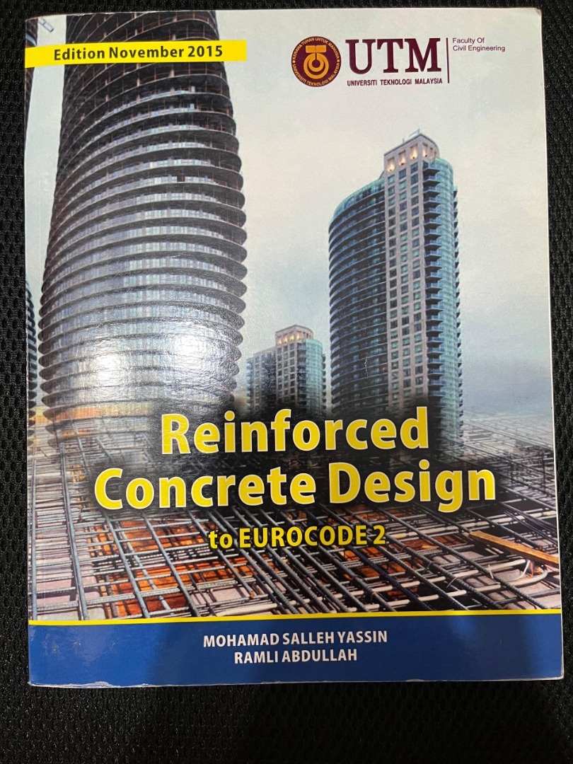 Reinforced Concrete Design to EUROCODE 2, Hobbies & Toys, Books & Magazines, Textbooks on Carousell