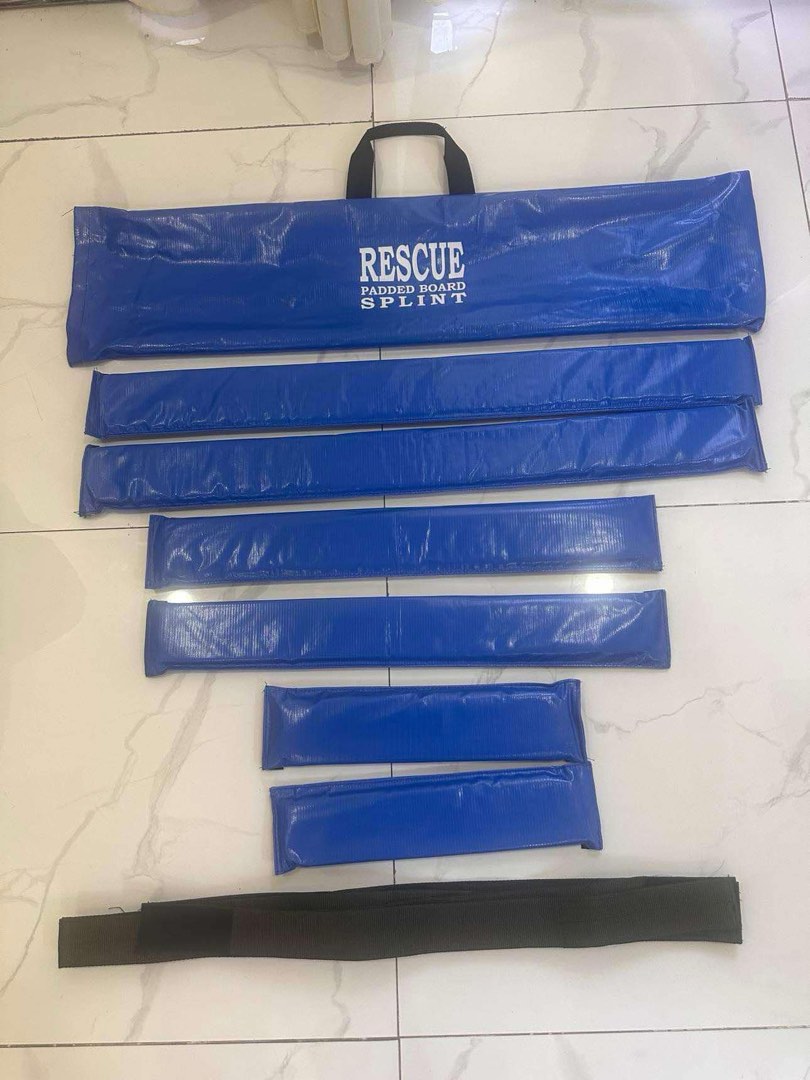 Rescue Padded Splint | Padded Board Splint Set, Health & Nutrition ...