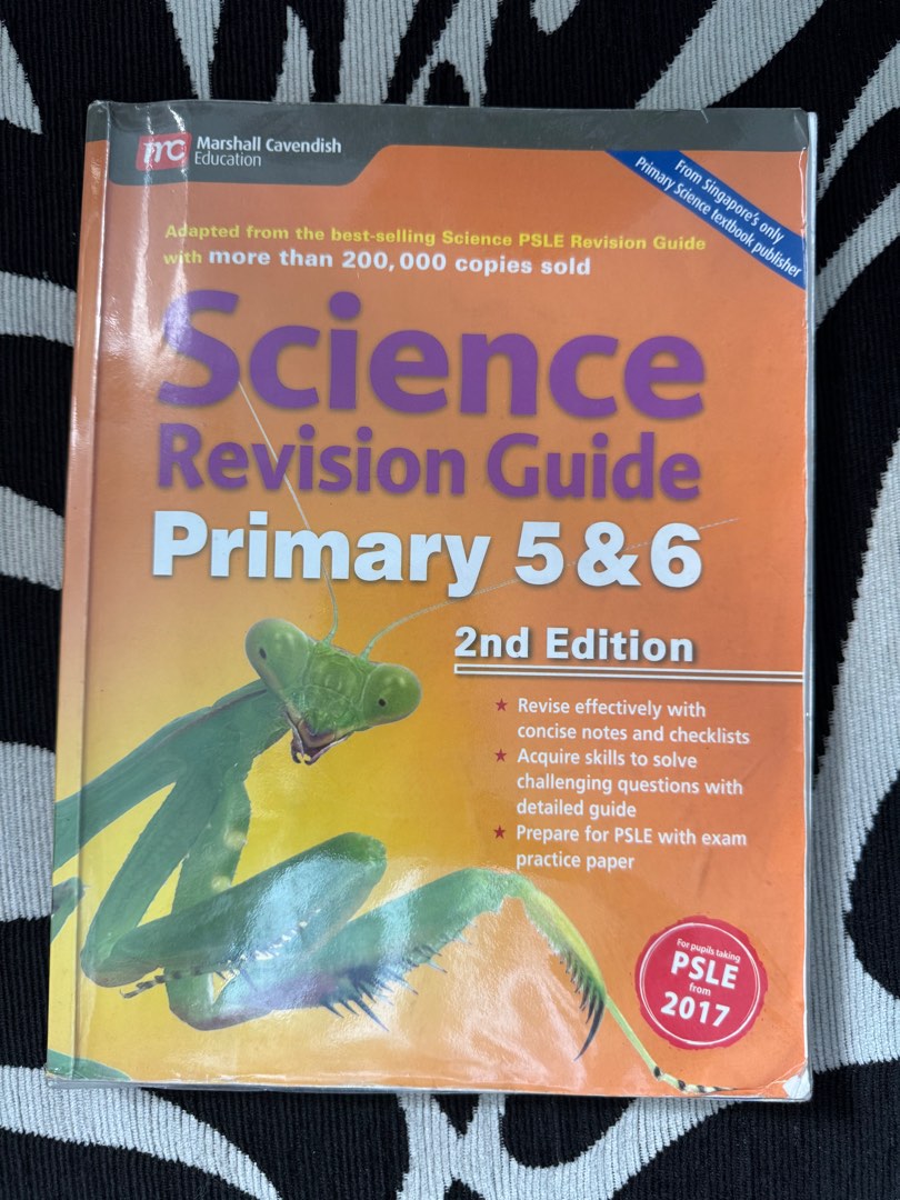 Marshall Cavendish PSLE P5 P6 Science Revision Guide Primary 5 & 6 ...