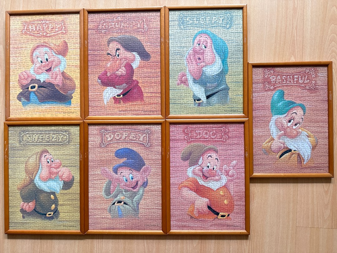Seven Dwarfs, Furniture & Home Living, Home Decor Accessories, Wall ...