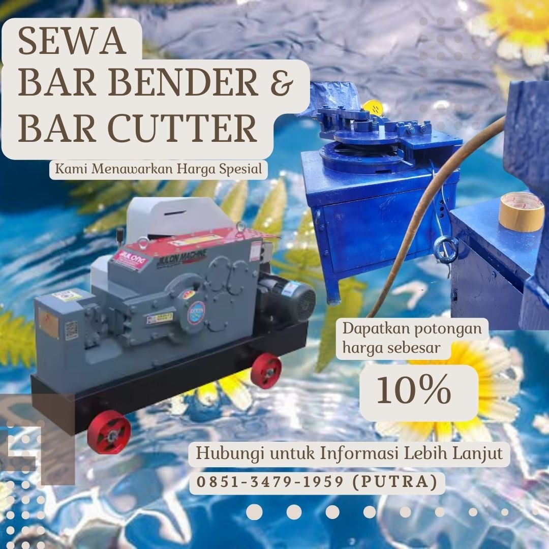 "SEWA BAR BENDER | BAR CUTTER | PENEKUK BESI | PEMOTONG BESI Di ...