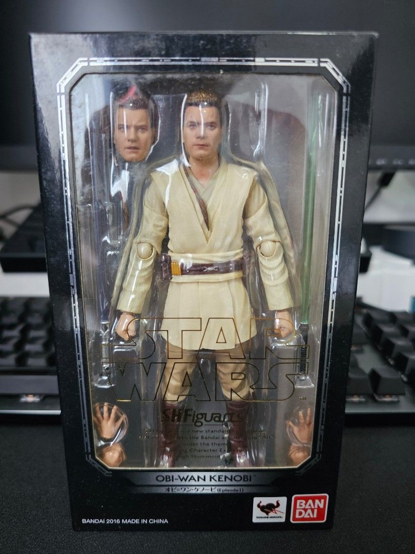 SHF Star Wars: Episode 1 - Obi Wan Kenobi, Hobbies & Toys, Toys & Games ...