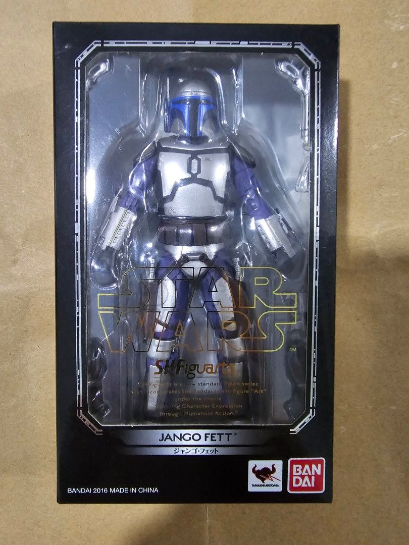 SHF Star Wars: Episode 2 Attack of the Clones - Jango Fett, Hobbies & Toys, Toys & Games on ...