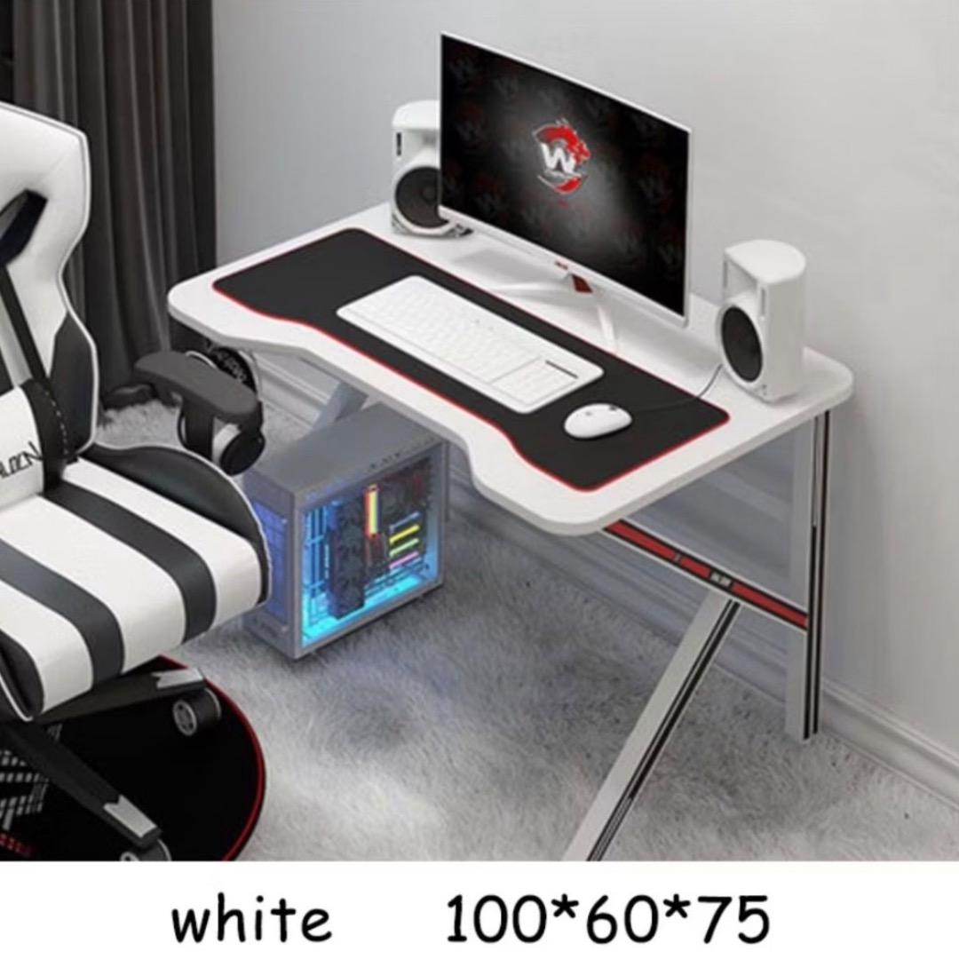 Sleek K Frame Gaming Desk | Ergonomic Computer Table With Durable Steel ...