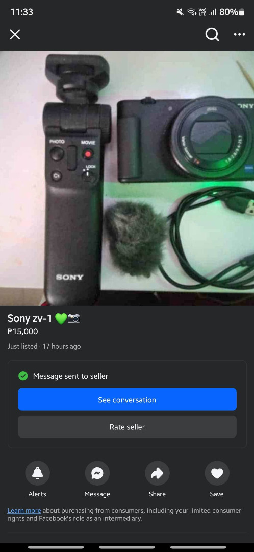 Sony VZ-1, Photography, Cameras on Carousell