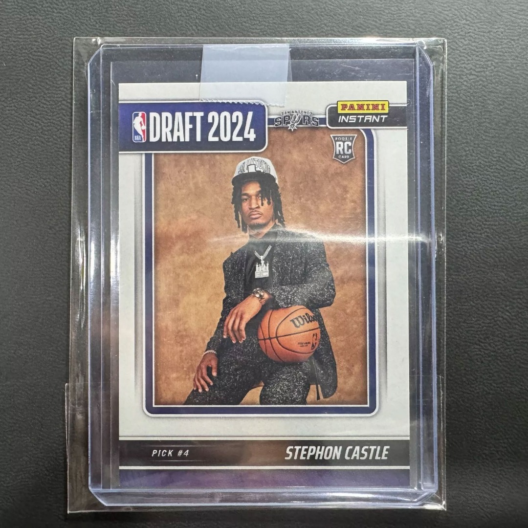 SP - 24/25 Panini Instant Stephon Castle DRAFT NIGHT 1/497 Spurs DN-5 ...
