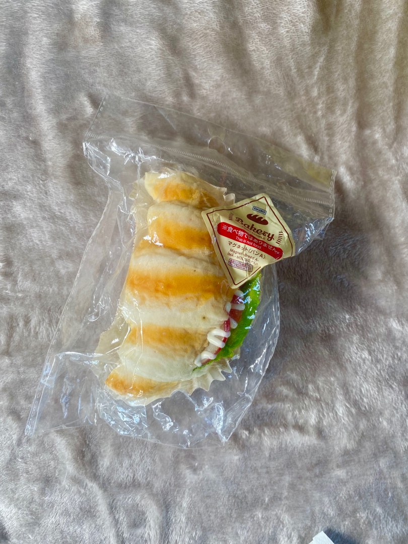squishy bread magnet, Hobbies & Toys, Memorabilia & Collectibles, Fan ...