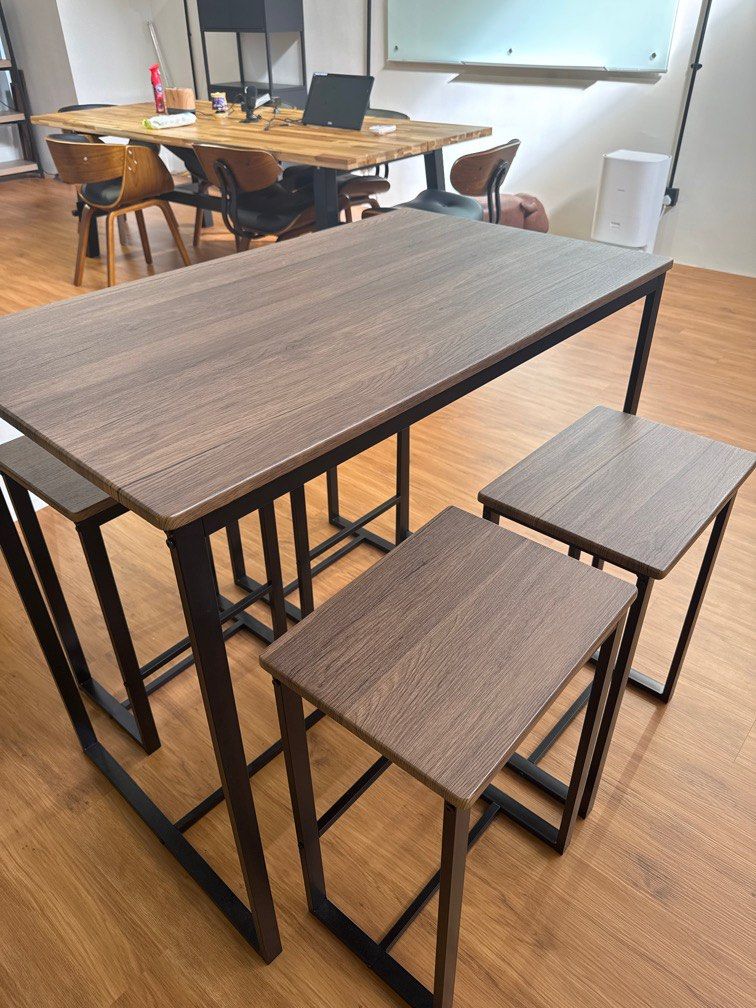 SSF bar dining table, Furniture & Home Living, Furniture, Tables & Sets ...