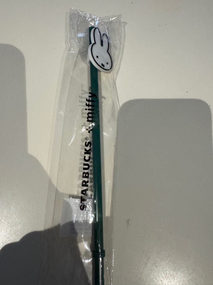 Starbucks x Miffy Straw, Everything Else on Carousell