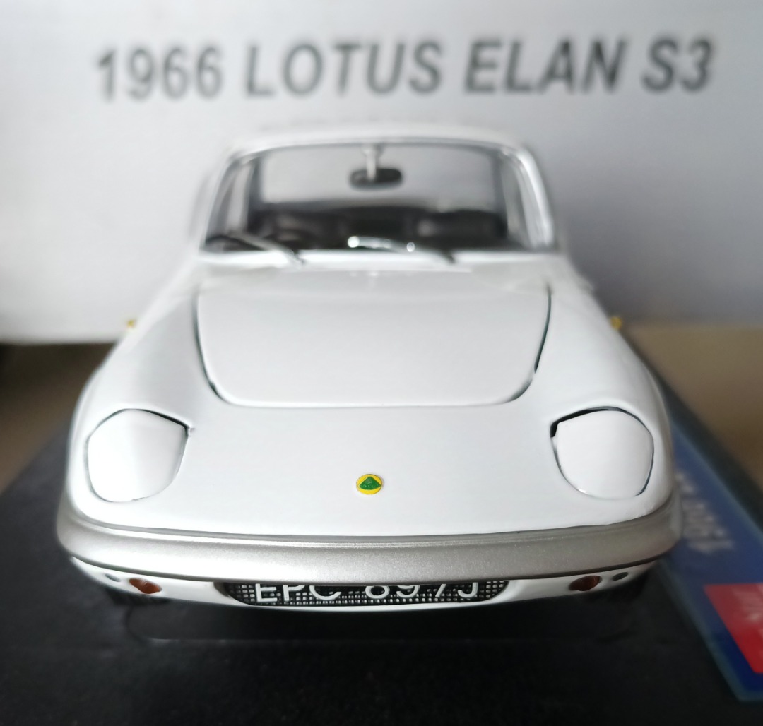 Super Rare Brand New Lotus 1966 Lotus Elan S3 Coupe 1/18 Metal Die cast ...