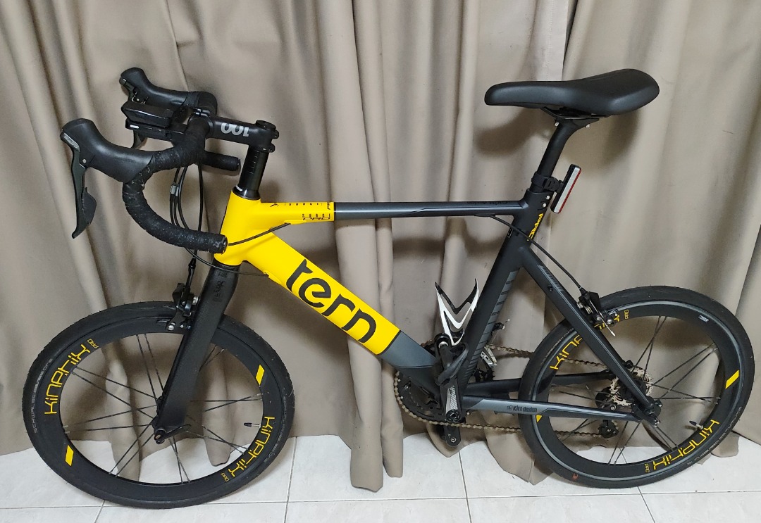 Tern surge pro Road bike mini velo 47cm, Sports Equipment, Bicycles & Parts, Bicycles on Carousell