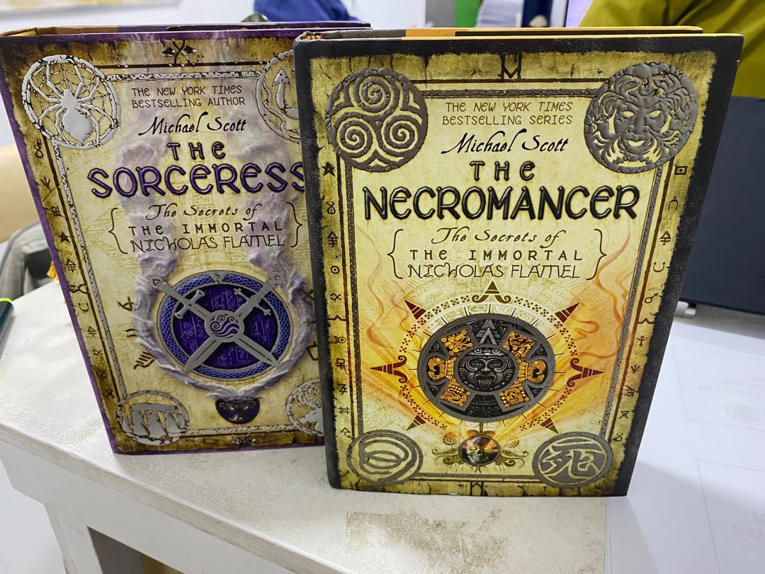 The Alchemyst Series HB (The Necromancer, The Sorceress) Preloved Books ...