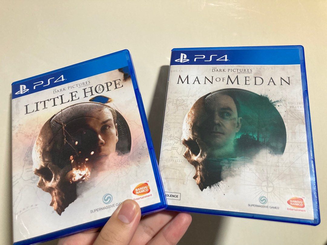The Dark Pictures Anthology: Man of Medan & Little Hope (PS4 Games with ...
