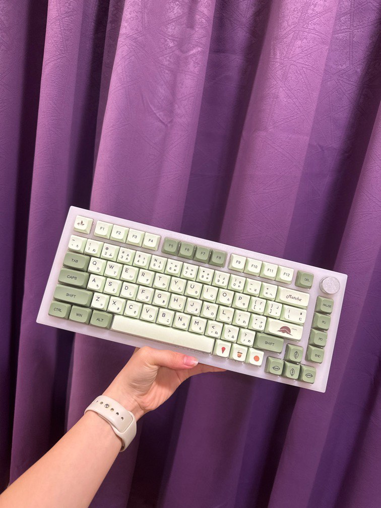 (THOCKY) Full built custom Mechanical Keyboard, Computers & Tech, Parts ...