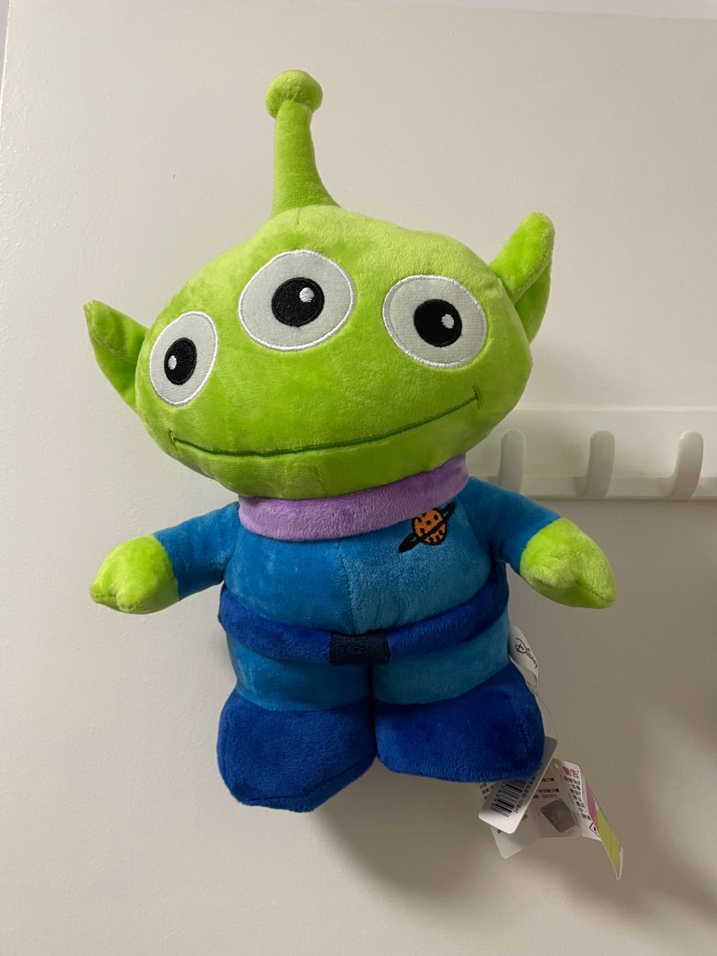 Toy Story Alien Soft Toy little green men, Hobbies & Toys, Toys & Games ...