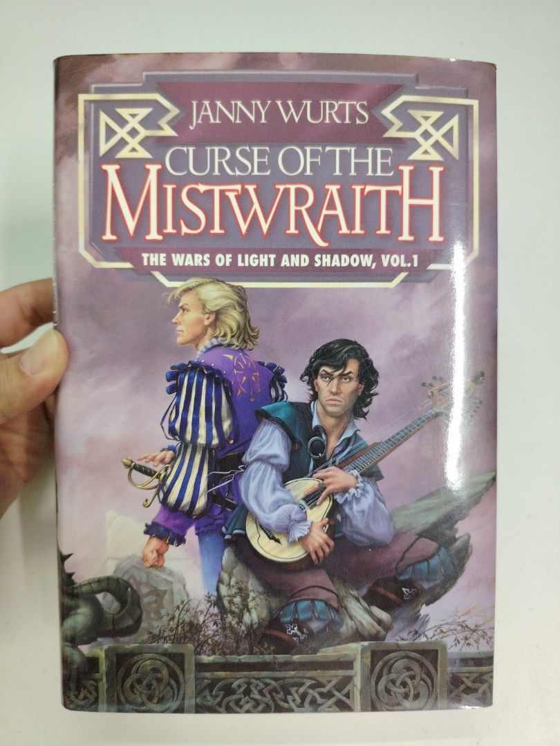 [Used] [Rare] (Hardcover) The Curse of the Mistwraith by Janny Wurts ...