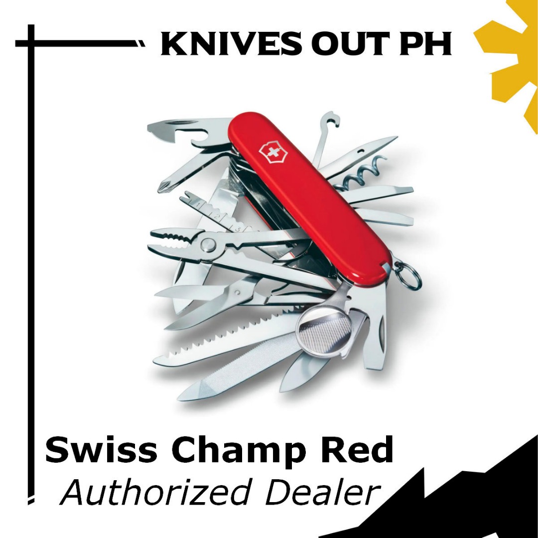 VICTORINOX SWISS ARMY 1.6795 Swiss Champ 792879, Furniture & Home ...
