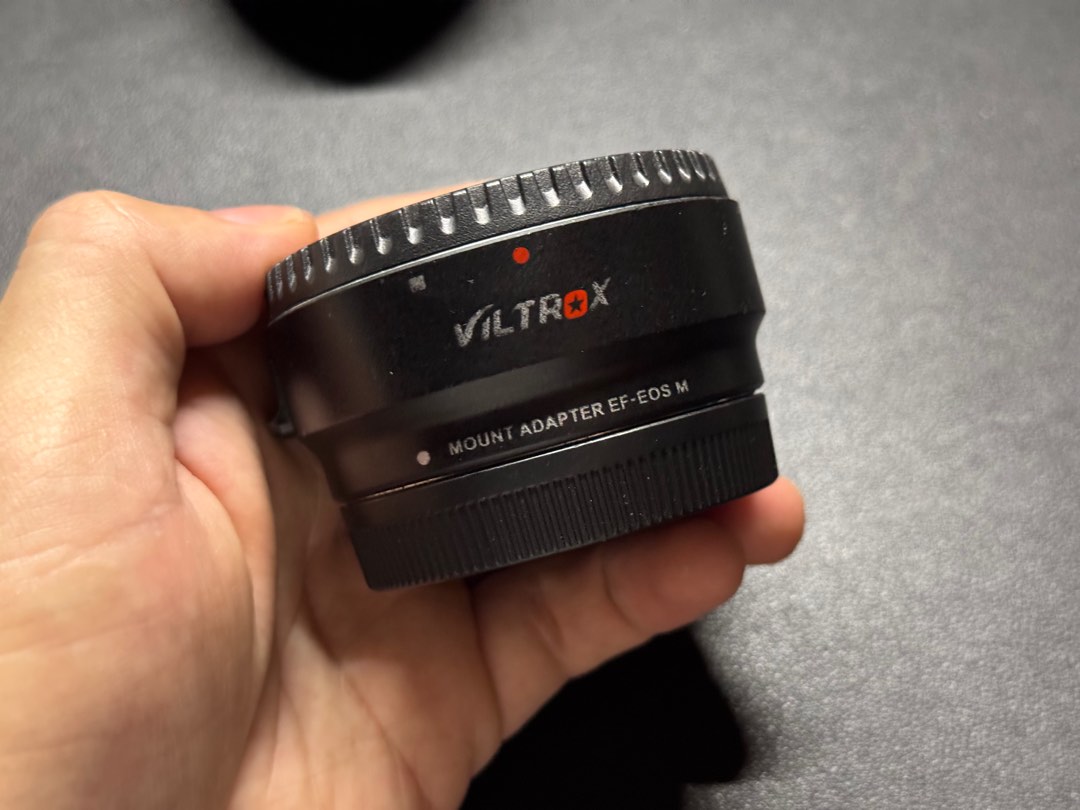 Viltrox Adapter EFS Lens to EFM Mirrorless Camera, Photography, Lens ...